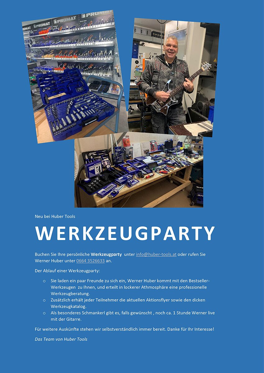 Huber-Tools | Werkzeuge | Lavant